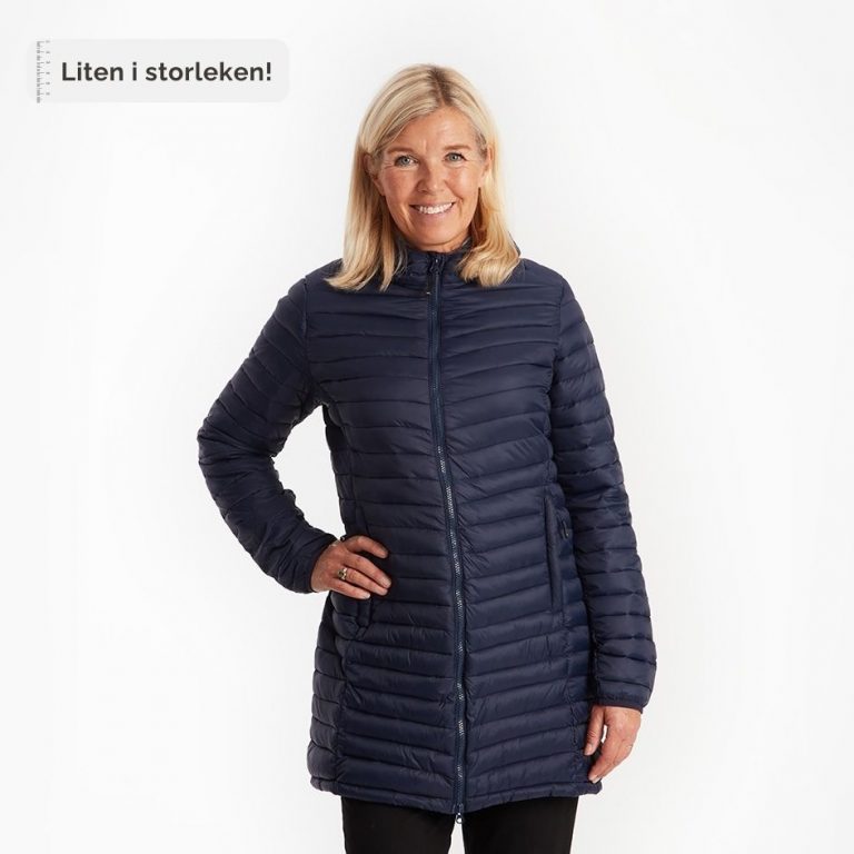 Lena jacket I Lättviktsjacka i längre modell dam I Tuxer.se