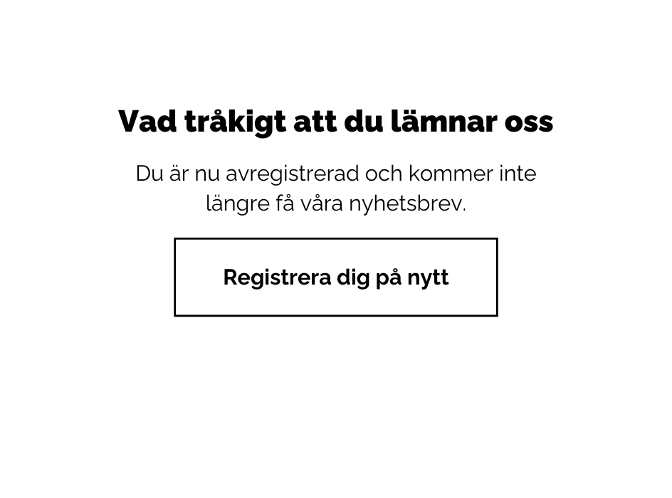 Avregistrering Rule - Tuxer